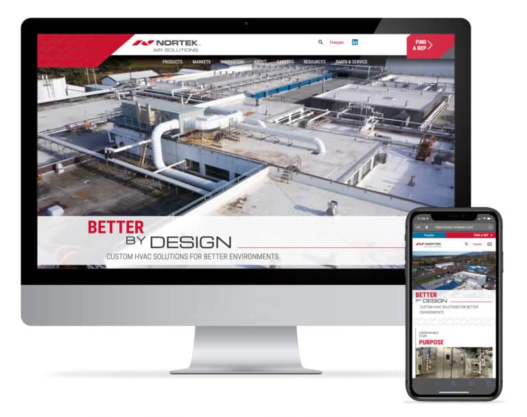 Manufacturing Website - Nortek Air Solutions - DigiSage, Inc.