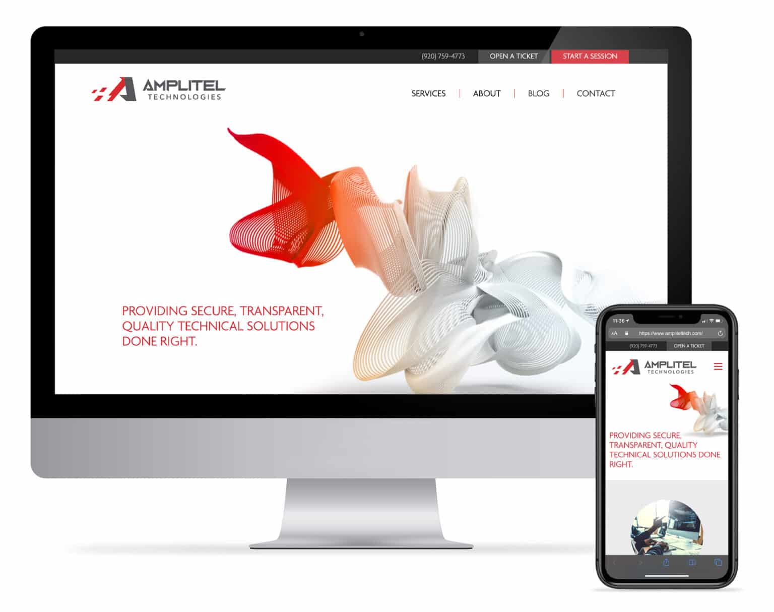 Tech Website - Amplitel Technologies - DigiSage, Inc.